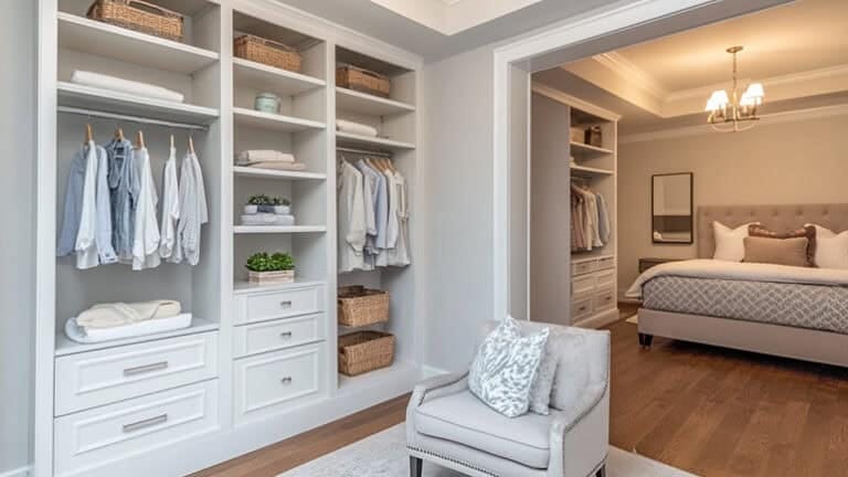 Custom Reach in Closet - Pro Closet & Cabinetry