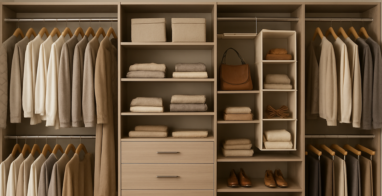 Maximizing Storage: Large and Small Closet Organization Ideas - Pro ...